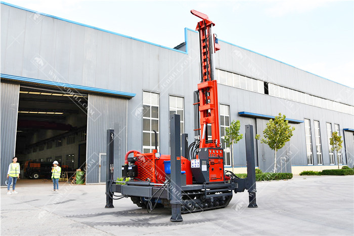 CWD200 Multi-Functional Track Mounted Water Well Drilling Rig