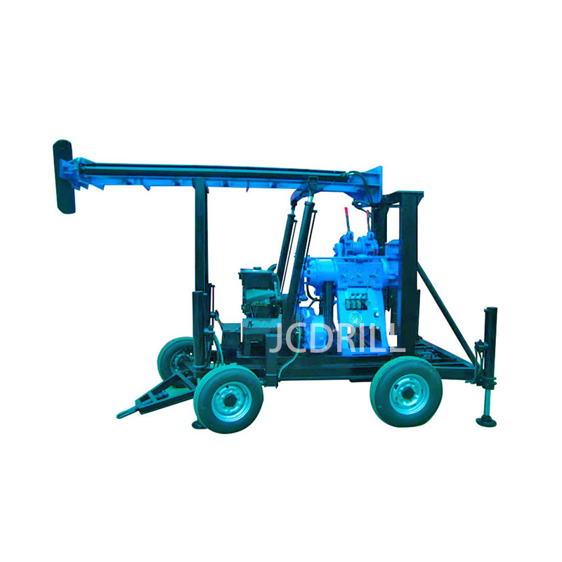 Trailer Mounted Water Well Drilling Rig